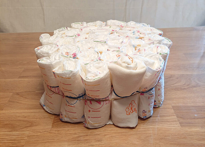 Windeltorte selber machen: DIY Anleitung zum Basteln