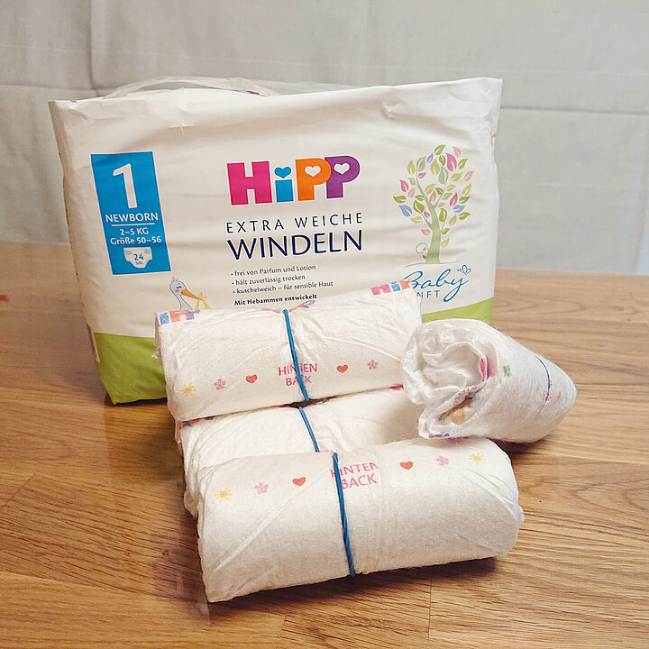 Windeltorte selber machen: DIY Anleitung zum Basteln