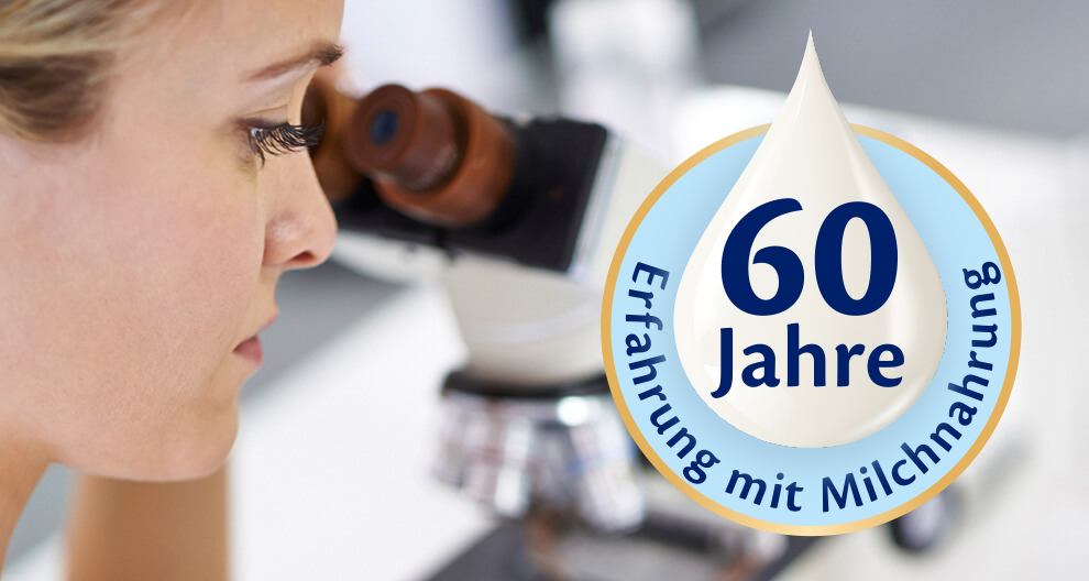 60 Jahre Erfahrung mit Milchnahrung