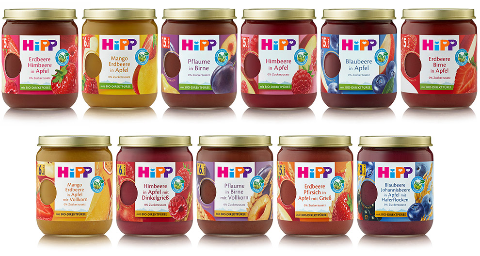 Neu: HiPP Premium Früchte Gläschen | HiPP